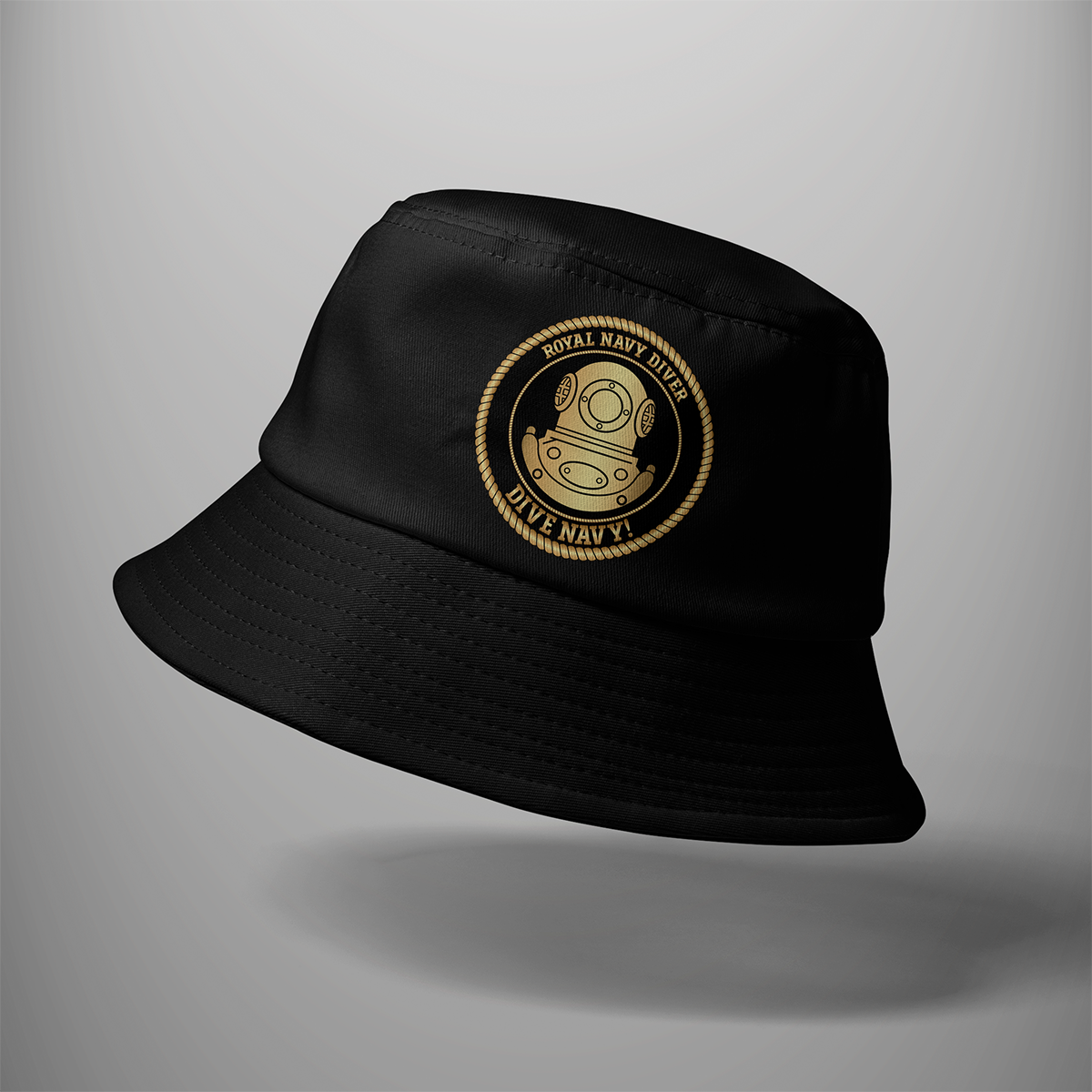 Royal Navy Diver 'Dive Navy' - Bucket Hat – The Rats Locker