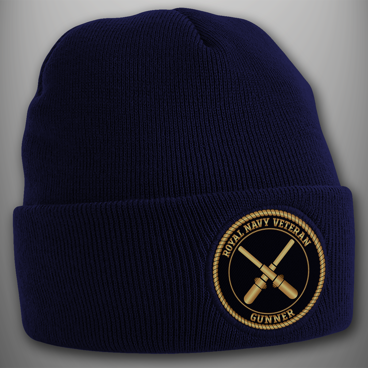 Royal Navy Veteran 'Gunner' - Beanie Hat – The Rats Locker