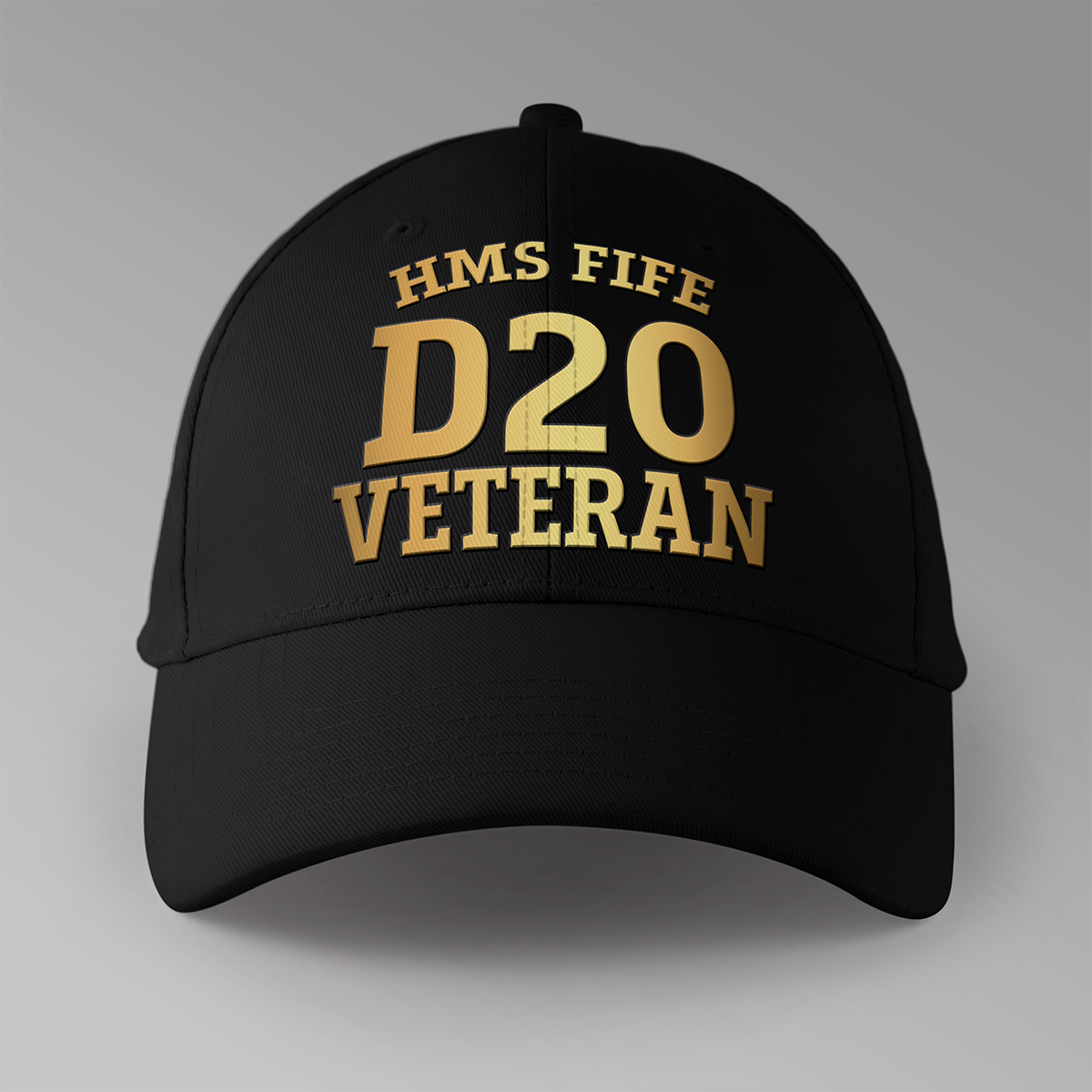 HMS Fife D20 Veteran - Personalised Baseball Cap – The Rats Locker