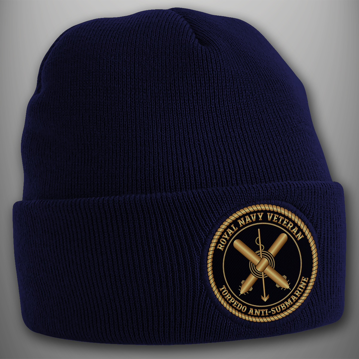 Royal Navy Veteran 'Torpedo Anti-Submarine' - Beanie Hat – The Rats Locker