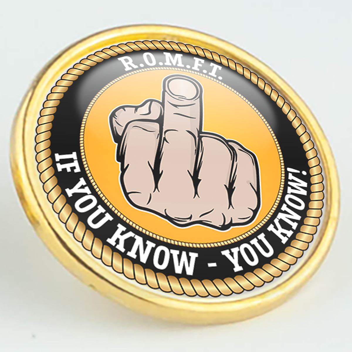 ROMFT Pin/Lapel Badge – The Rats Locker
