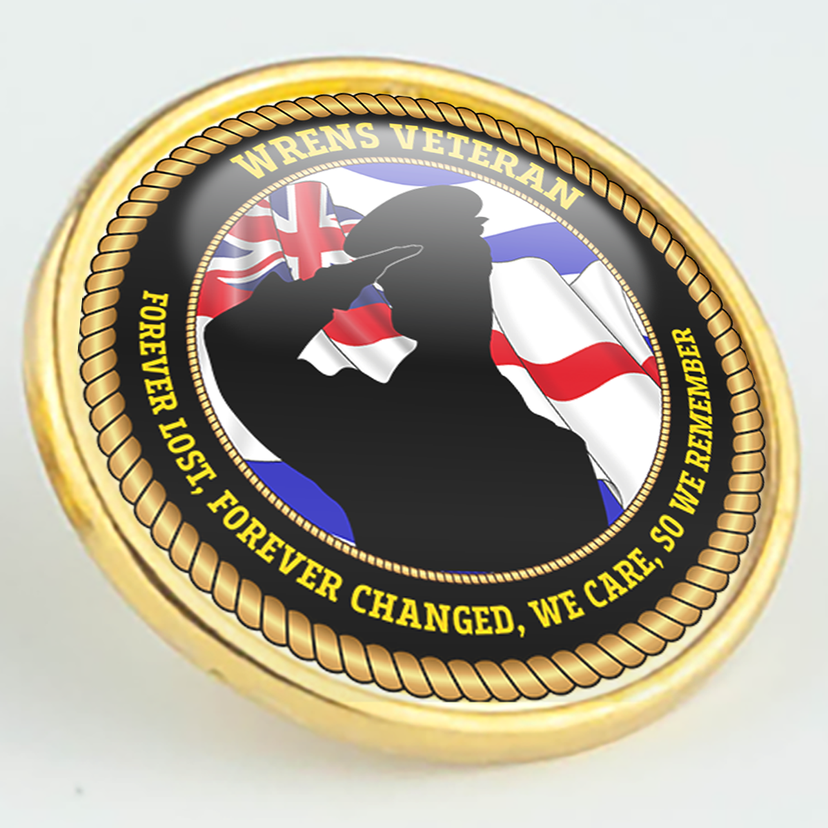 Wrens Remembrance Pin/Lapel Badge – The Rats Locker