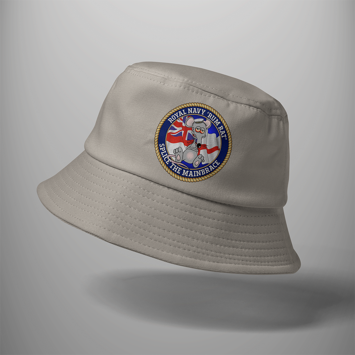 Royal Navy 'Rum Rat' - Bucket Hat – The Rats Locker