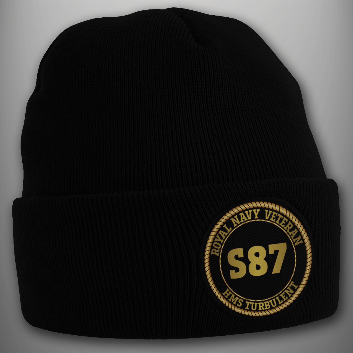 HMS Turbulent S87 - Pennant Number Beanie Hat – The Rats Locker
