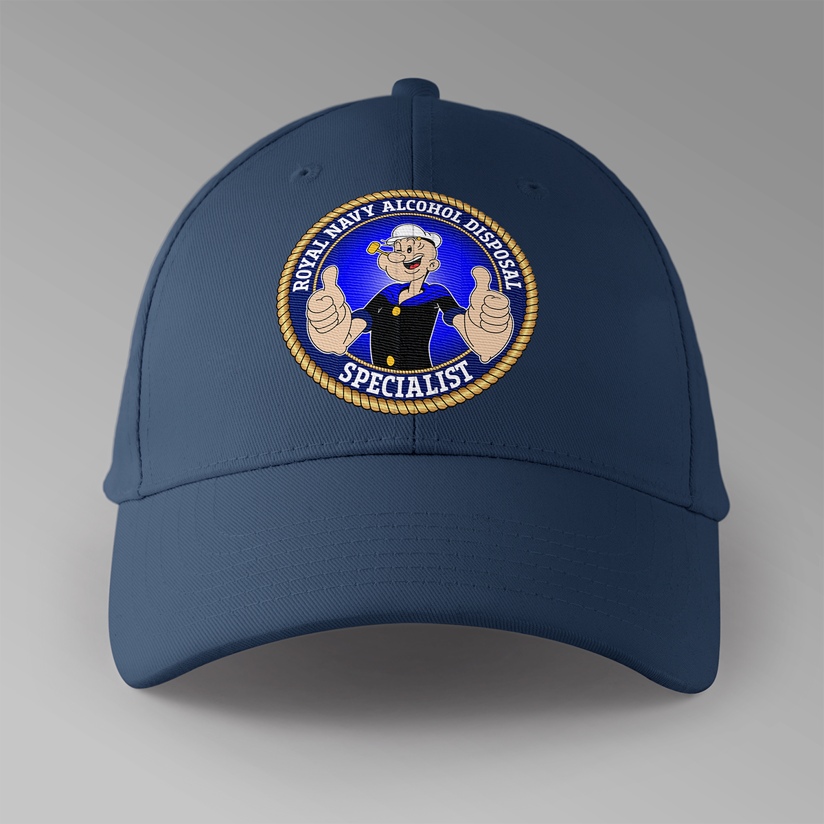 Royal Navy Alcohol Disposal Specialist - Personalised Baseball Cap ...