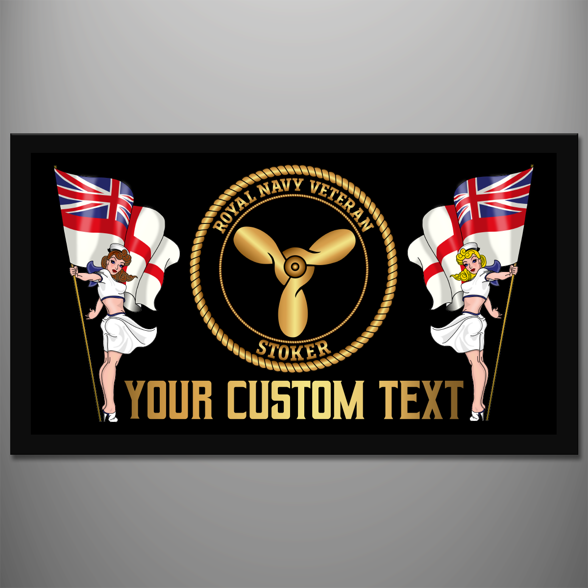 Royal Navy Veteran 'Stoker' Bar Runner – The Rats Locker