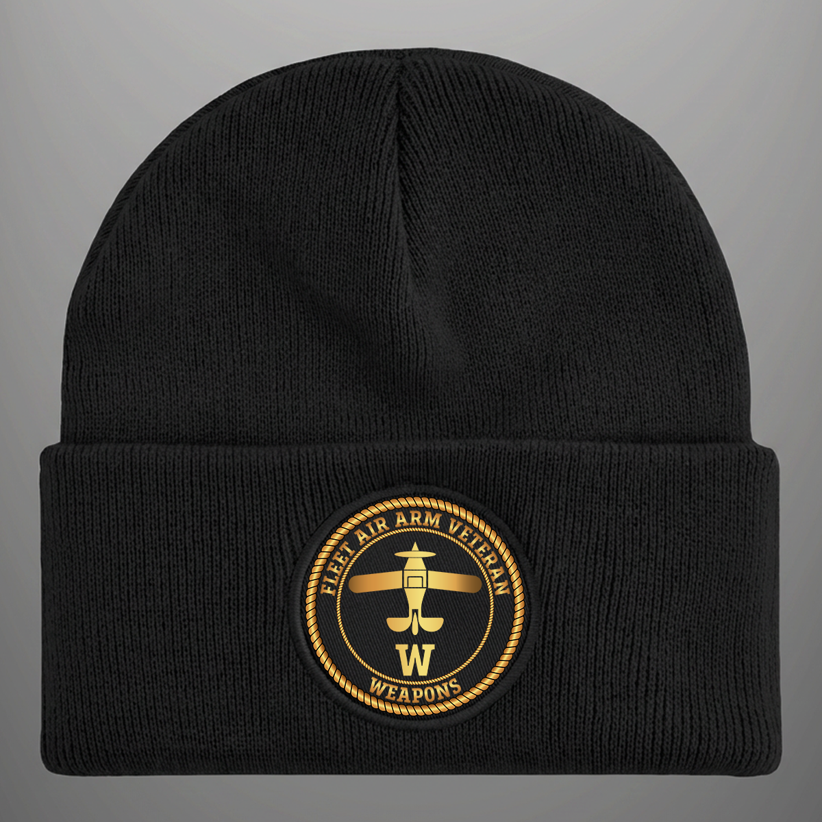 Fleet Air Arm Veteran 'Weapons' - Beanie Hat – The Rats Locker